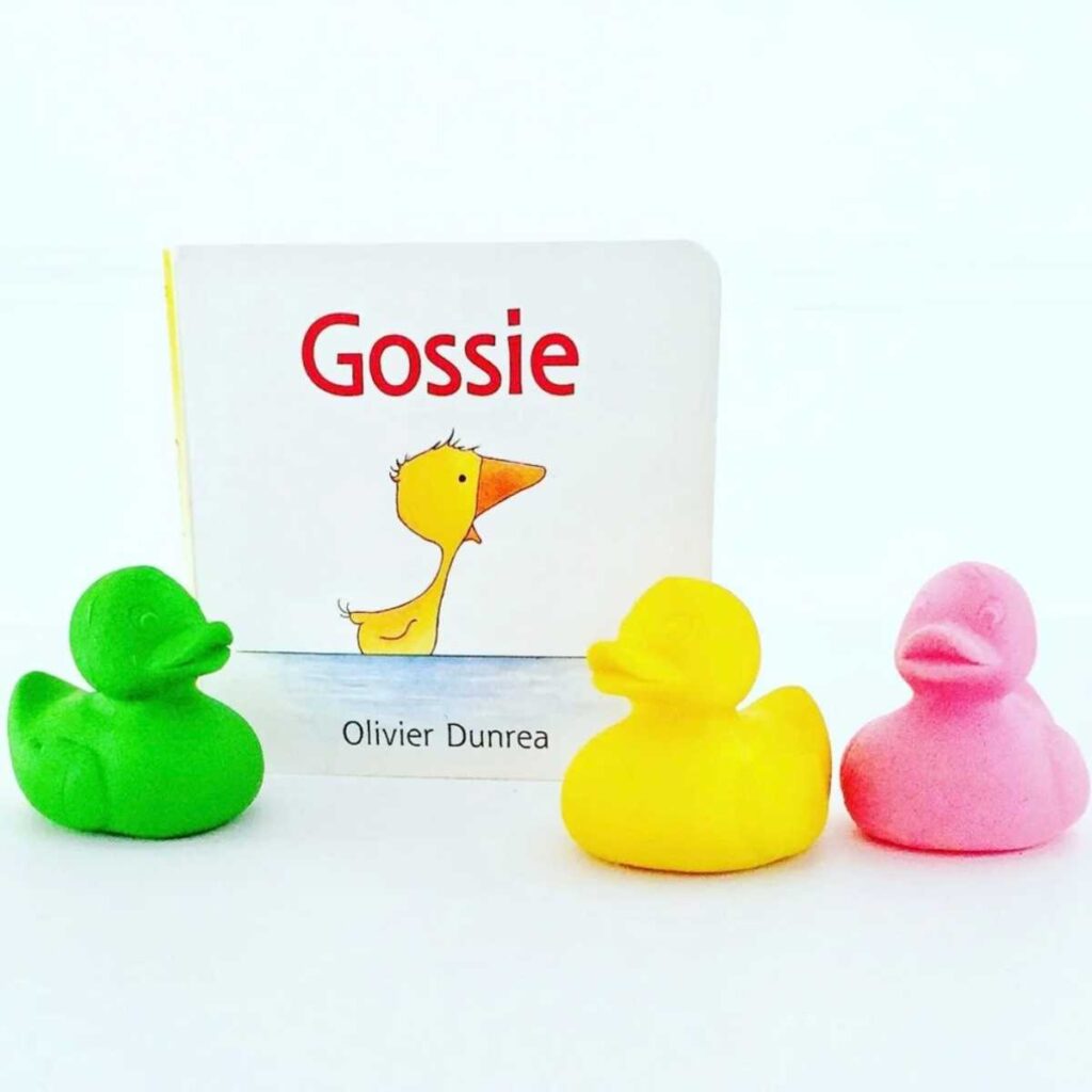 Gossie, a primer on sharing! - Happily Ever Elephants