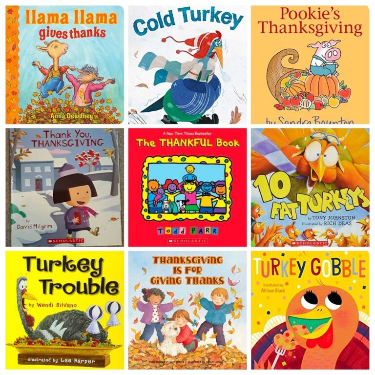 Our Favorite Preschool Thanksgiving Books - Happily Ever Elephants