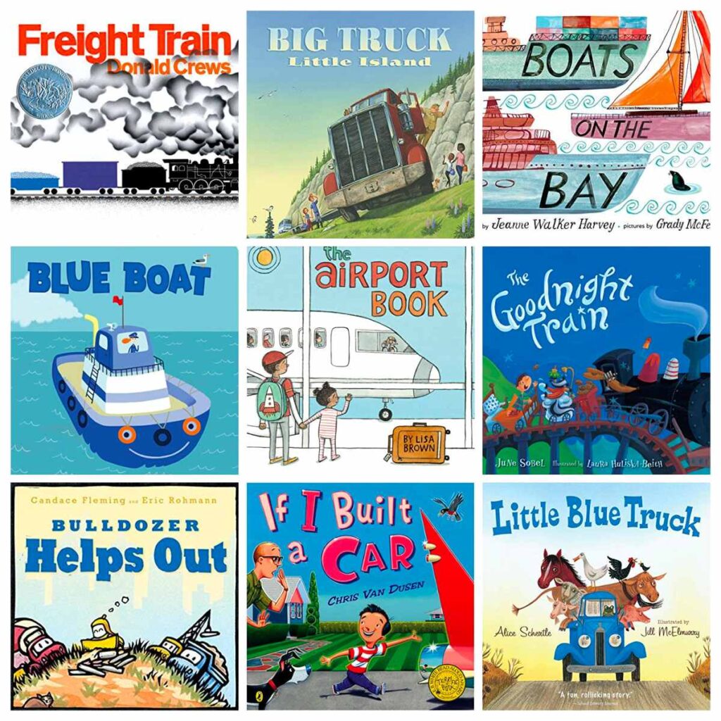 The Best Children's Transportation Books! - Happily Ever Elephants